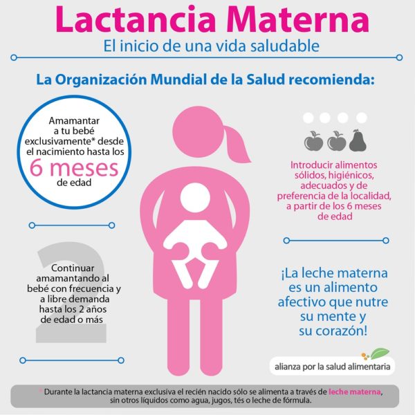 Lactancia materna: el inicio de una alimentación saludable (infografía ... Lactancia materna: el inicio de una alimentación saludable (infografía ...
